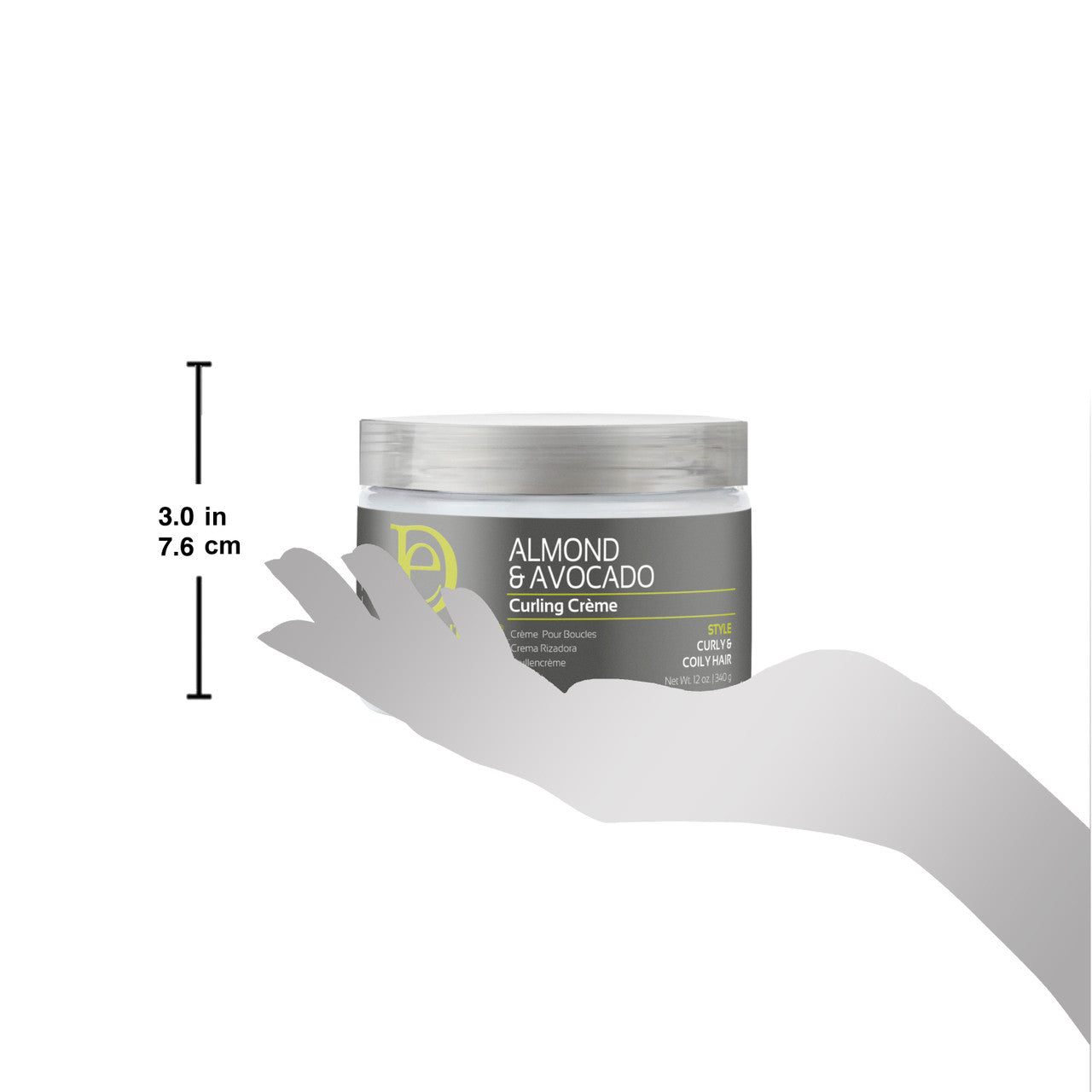 Almond & Avocado Curling Creme for Thick Hair | Design Essentials